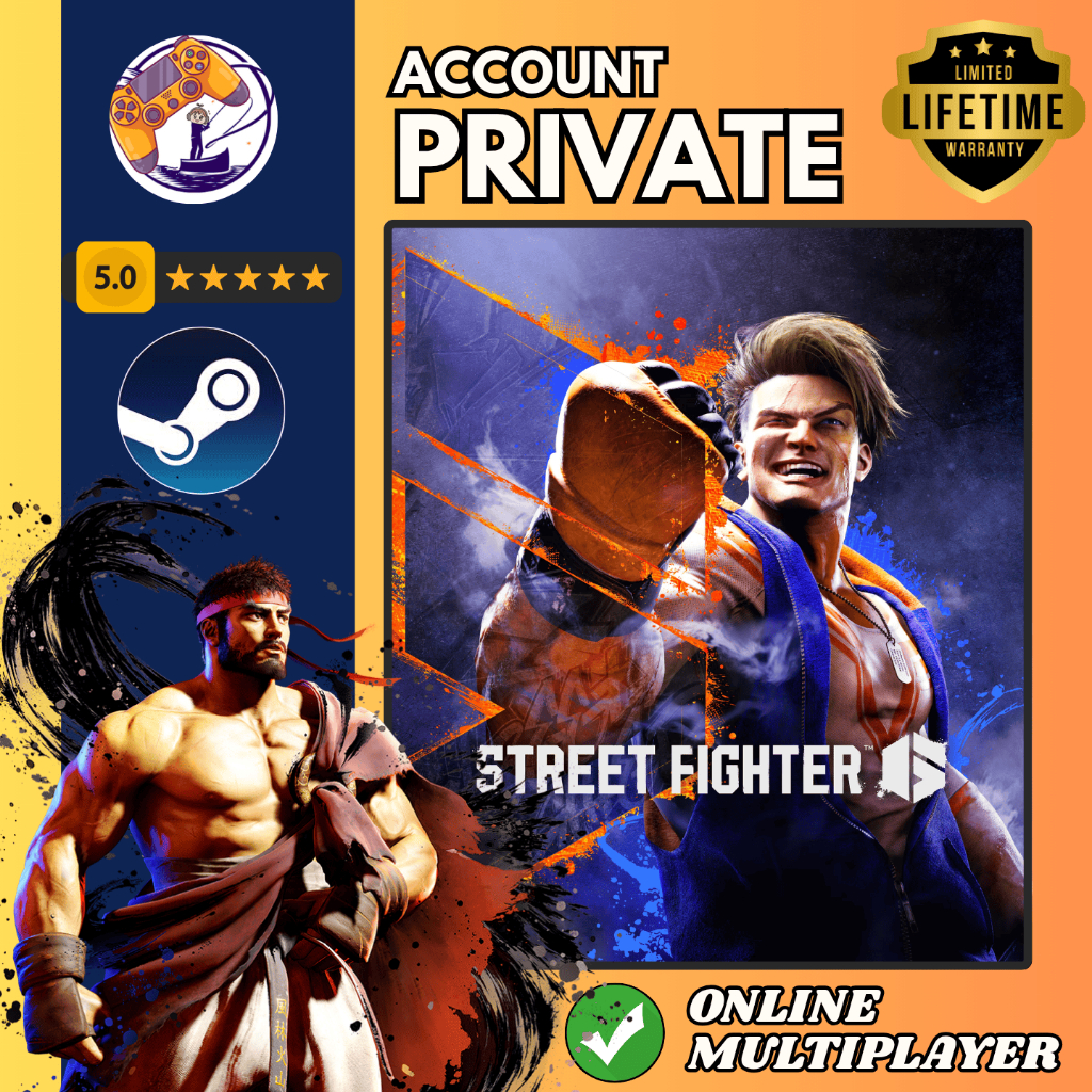 Jual Street Fighter 6 | PC STEAM ACCOUNT MULTIPLAYER ONLINE | Shopee Indonesia