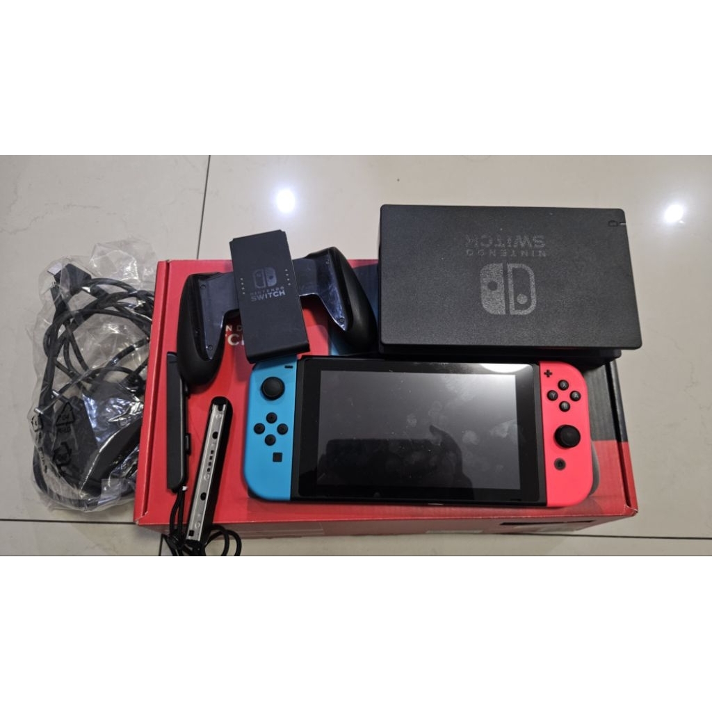 Jual Nintendo Switch V2 Cfw 256Gb Fullset Original | Shopee Indonesia