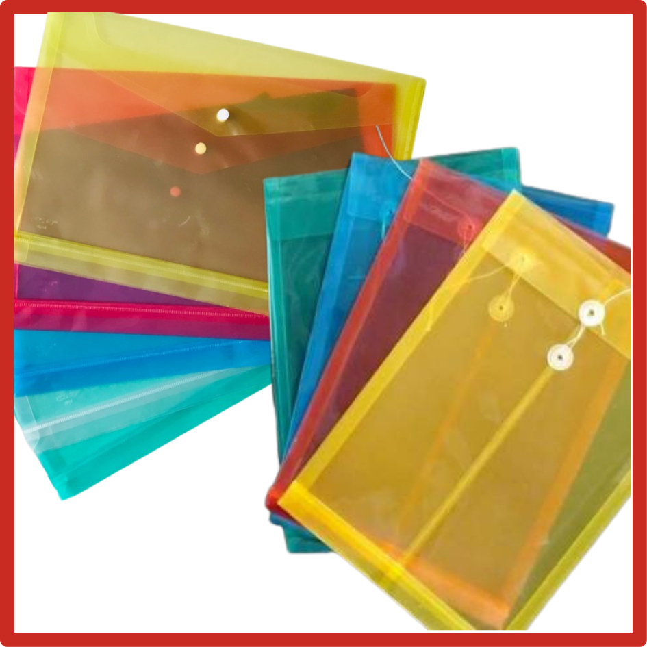 Jual Map Kancing Plastik / Map tali Plastik | Shopee Indonesia