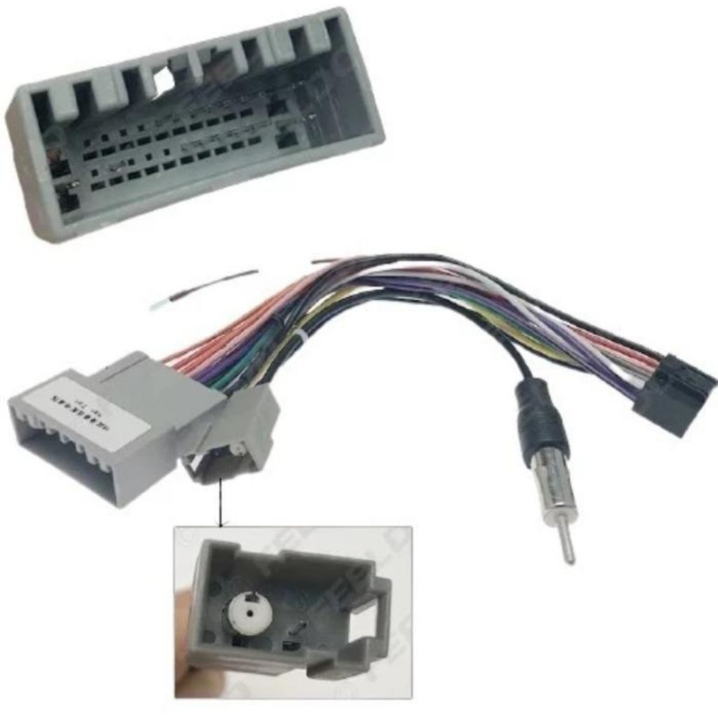 Jual Kabel Soket Socket Head Unit Tape Double Din Android Universal ...