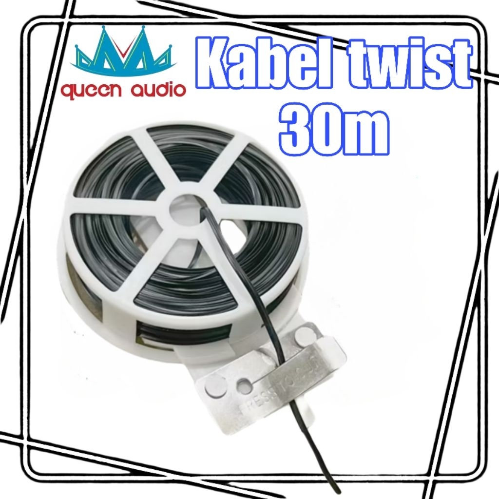 Jual KABEL TWIST TIE 30M PENGIKAT KAWAT SELLERY MAGIC TWISTER 30 M ...