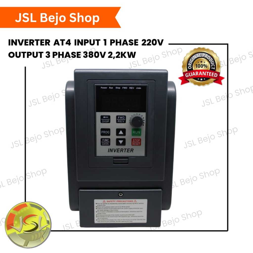 Jual Inverter Variable Motor 2.2KW Input 1-phase 220V Output 3-phase 380V | Shopee Indonesia