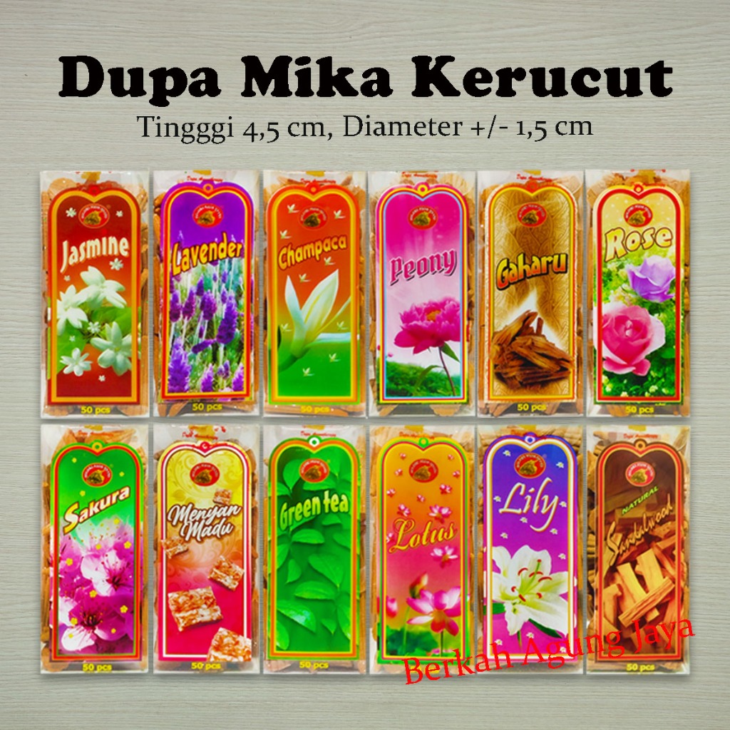 Jual Dupa Tumpeng Mika Kerucut super wangi / Dupa Aromaterapi ...