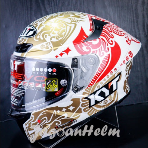 Jual KYT HELM TT REVO ENEA IDN 2023 | WHITE PEARL | TT-REVO SINGLE VISOR | Shopee Indonesia