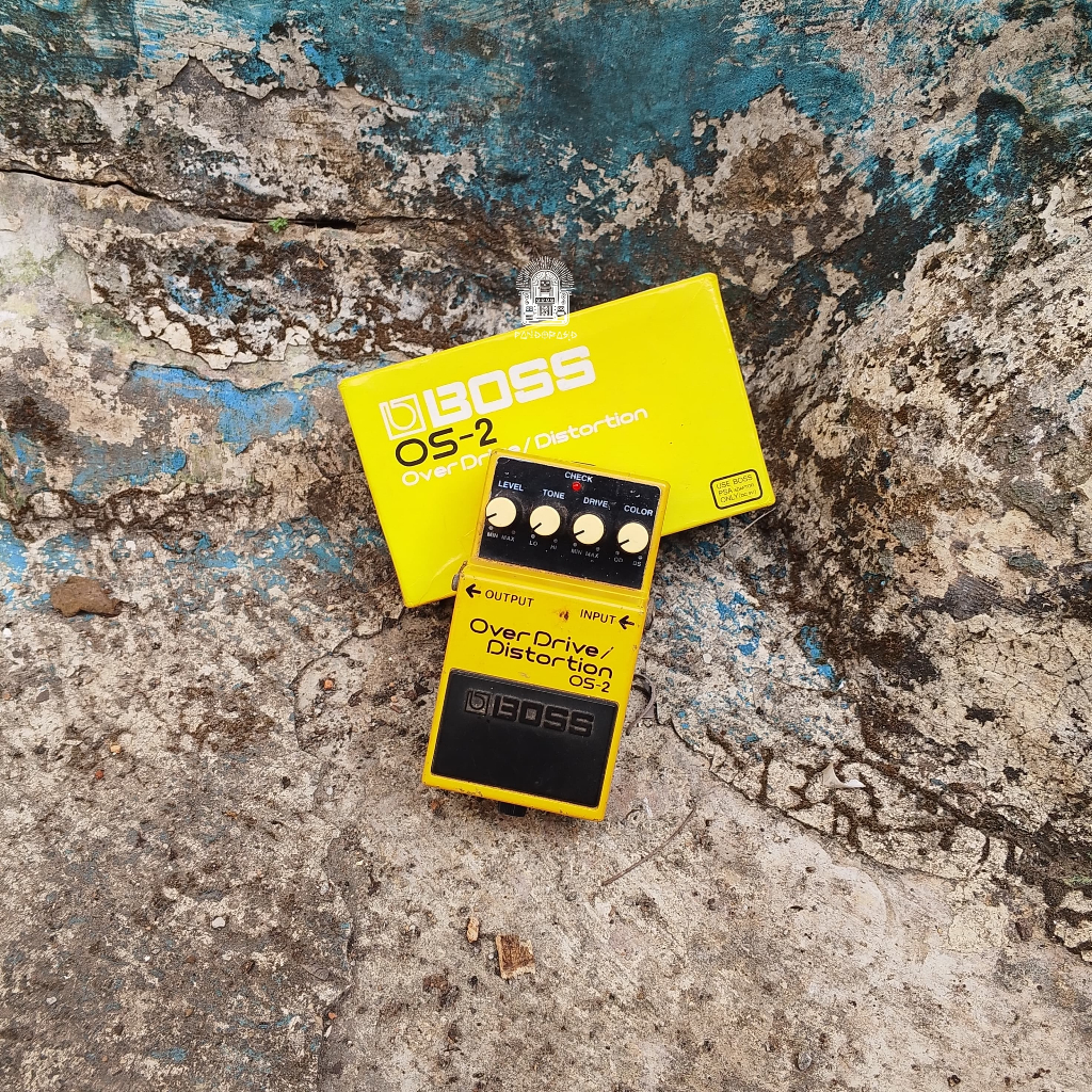 Jual Boss OS2 Overdrive Distortion Stomp Pedal Fullset | Shopee Indonesia