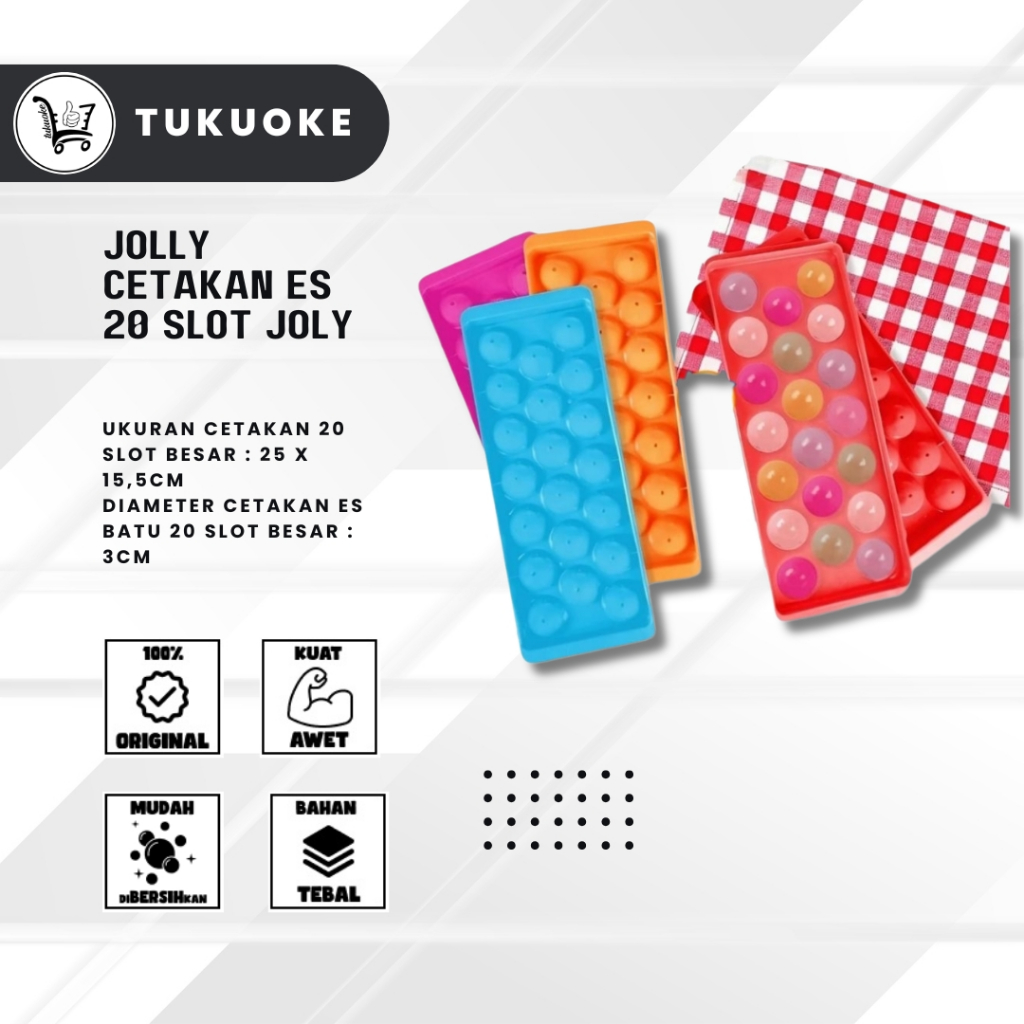 Jual JOLLY CETAKAN ES 20 SLOT JOLY ES KRIM CREAM CETAKAN ES BATU 33 ...