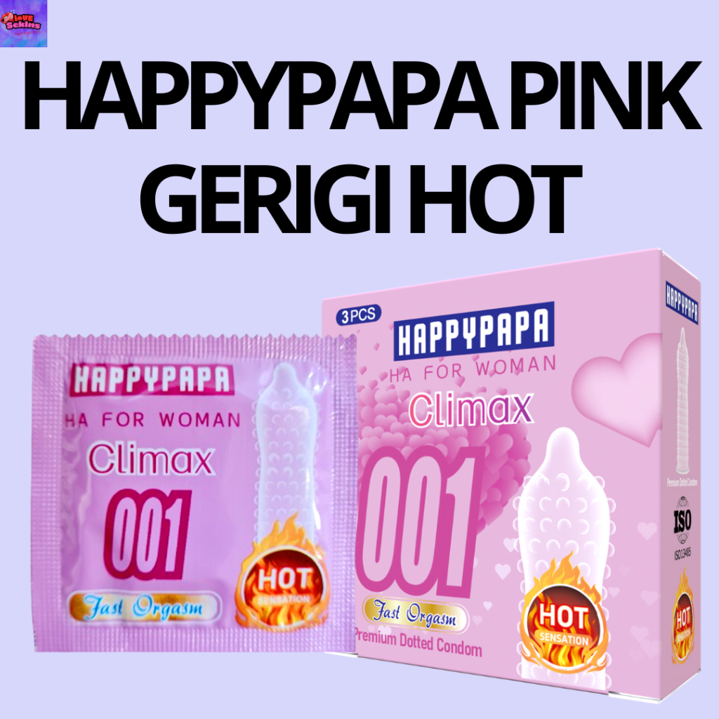 Jual Happypapa 001 Condom Gerigi Hot 1-10 Pcs | Shopee Indonesia