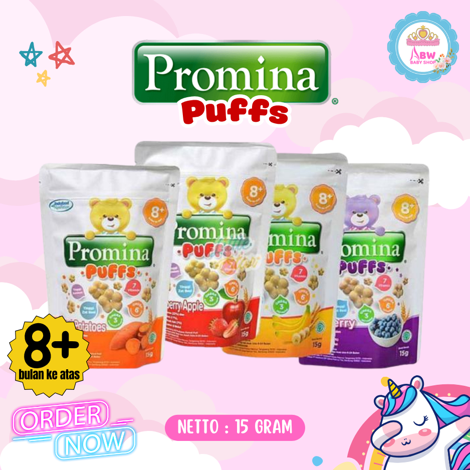 Jual Promina Puffs All Variant 15g Bebas Gluten Snack Bayi Tanpa ...