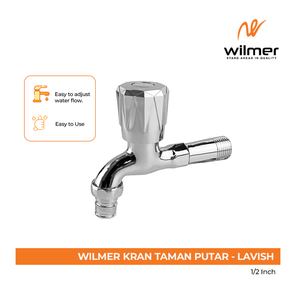 Jual WILMER Kran Air Taman Putar Lavish 1/2 inch - Kran Air Taman ...