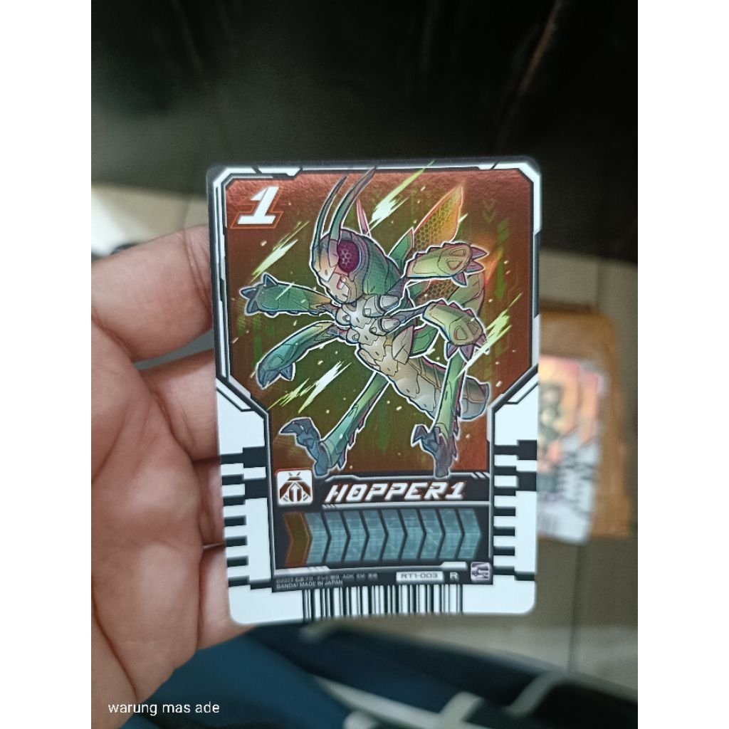 Jual KARTU KAMEN RIDER GOTCHARD RARITY HOPPER 1 - TRADING CARD CHEMY ...