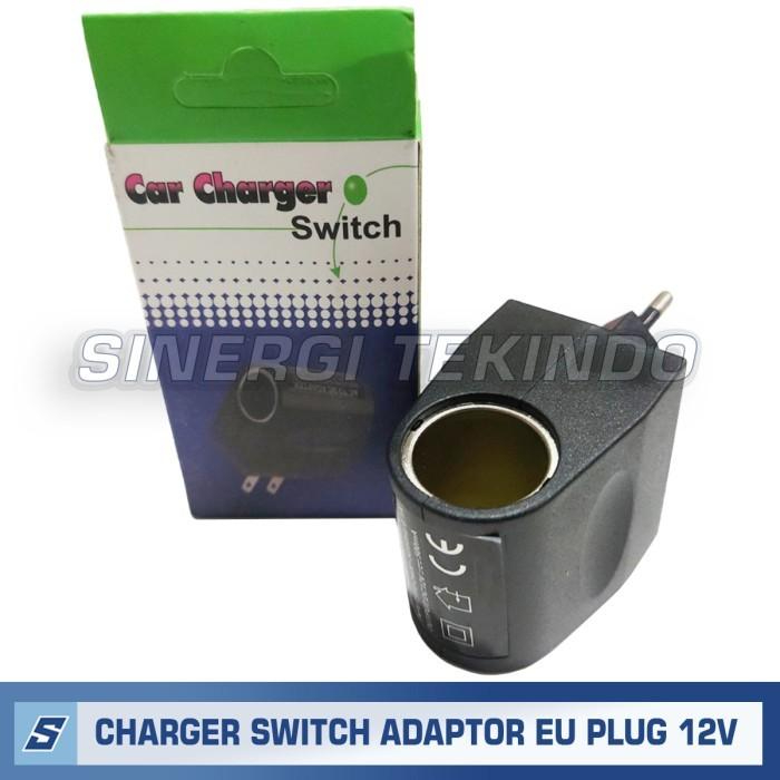 Jual Adaptor AC ke DC 12V Colokan Charger Mobil Power Charger Baterai ...