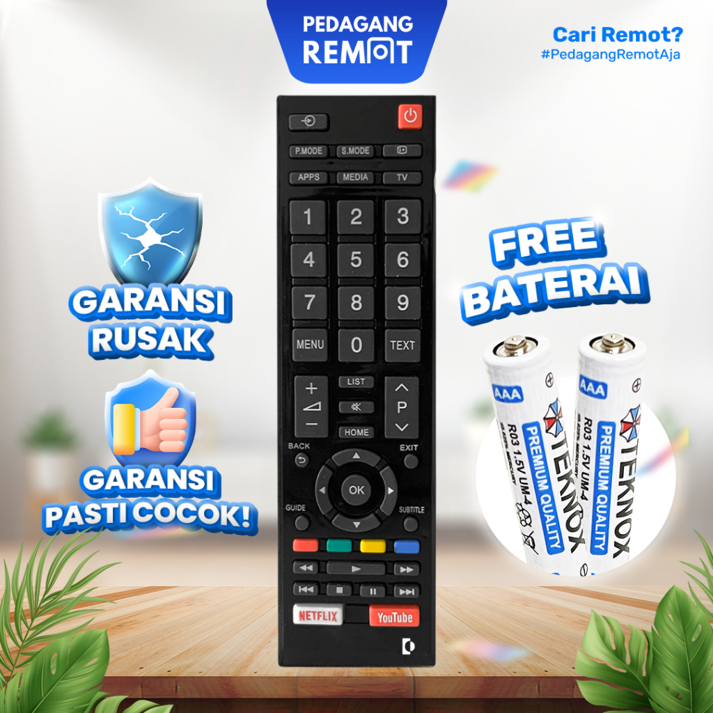 Jual Remot Remote TV Toshiba REGZA LCD LED Android Smart TV CT-8547 CT-95007 Multi Universal ...