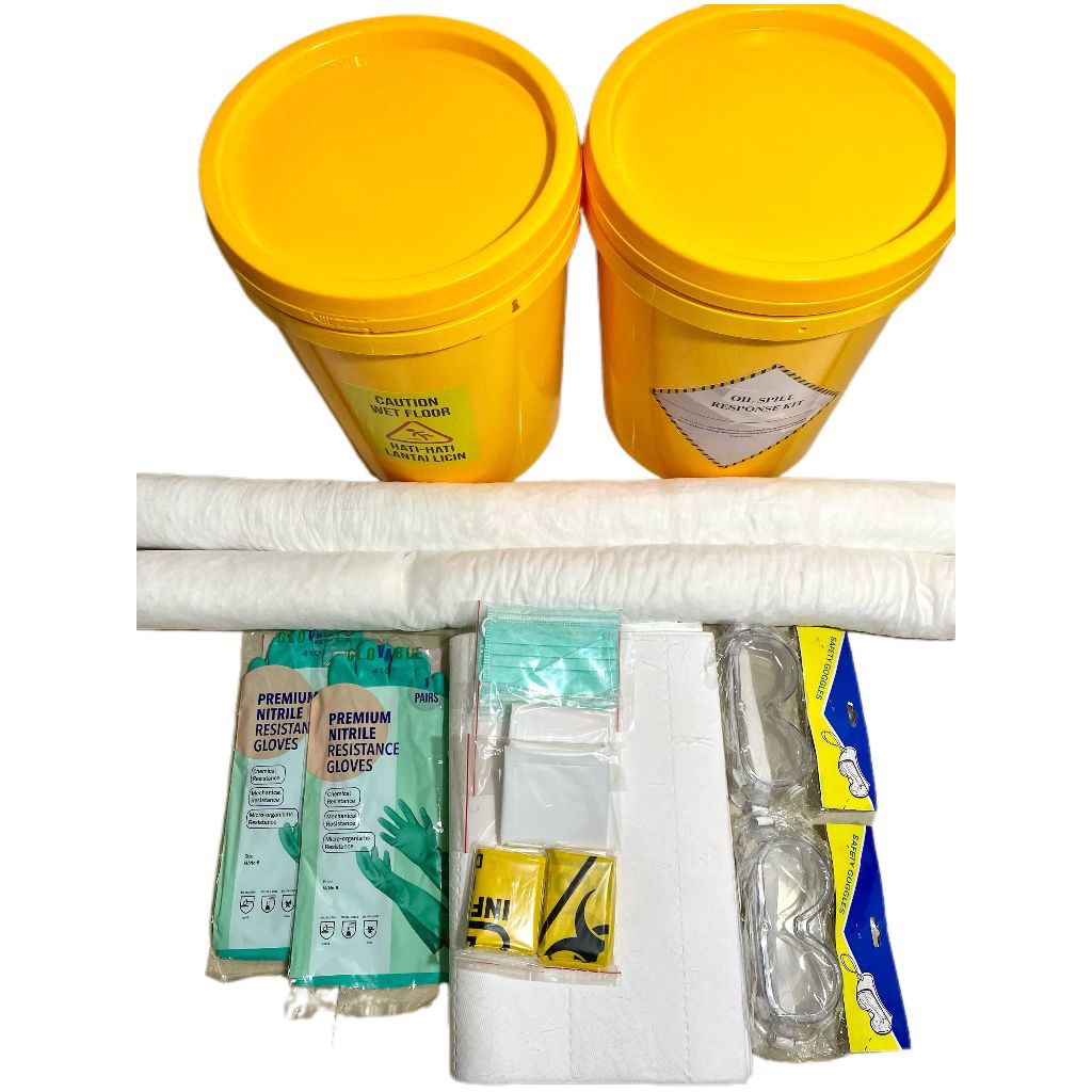 Jual Oil Spil Kit 20 Liter Penanganan Tumpahan Minyak Oli SPBU | Shopee ...