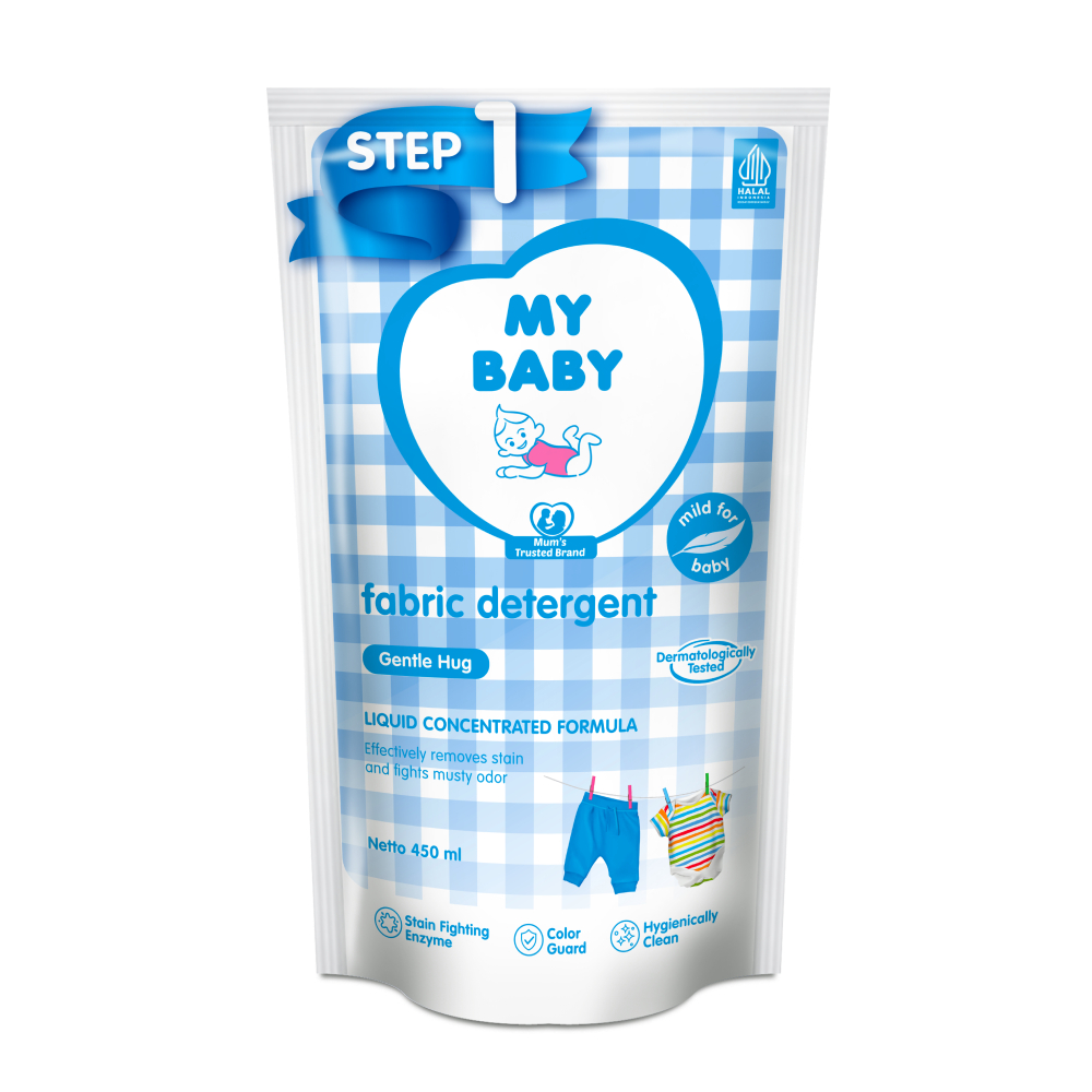 Jual My Baby Liquid Detergent 450 ml - Biru | Shopee Indonesia