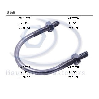 Jual 8" U bolt pipa -8 inch clam pipa -U bold galvanis DN 200 DN200 Ubolt | Shopee Indonesia