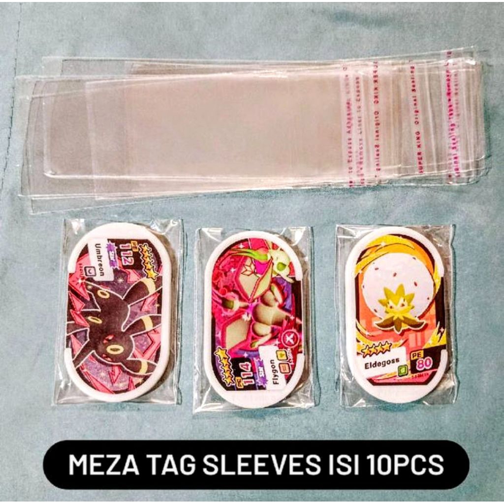 Jual Pokemon Mezastar Sleeves untuk Meza Tag isi 10 Pcs | Sleeves ...