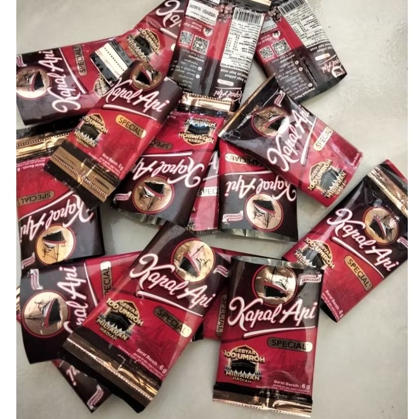 Jual bungkus bekas kopi kapal api 6gram | Shopee Indonesia