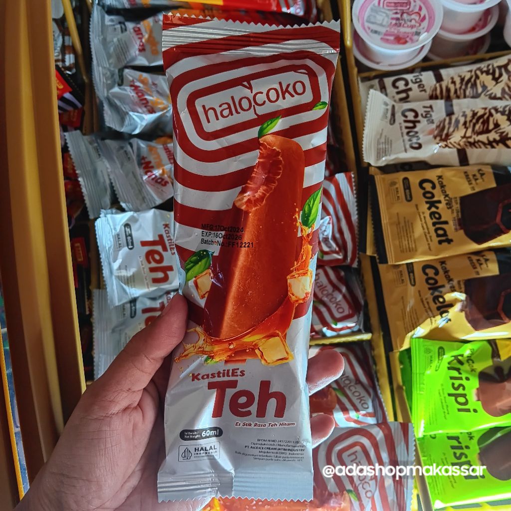 Jual Es Krim Halocoko Kastil Es Teh / Kopi / Gula Kelapa | Shopee Indonesia