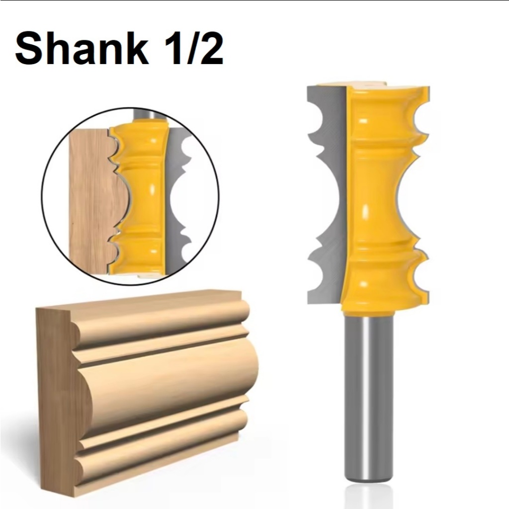 Jual Mata Router Profil Kayu List Pintu Meja Lemari Woodworking Shank 1 ...