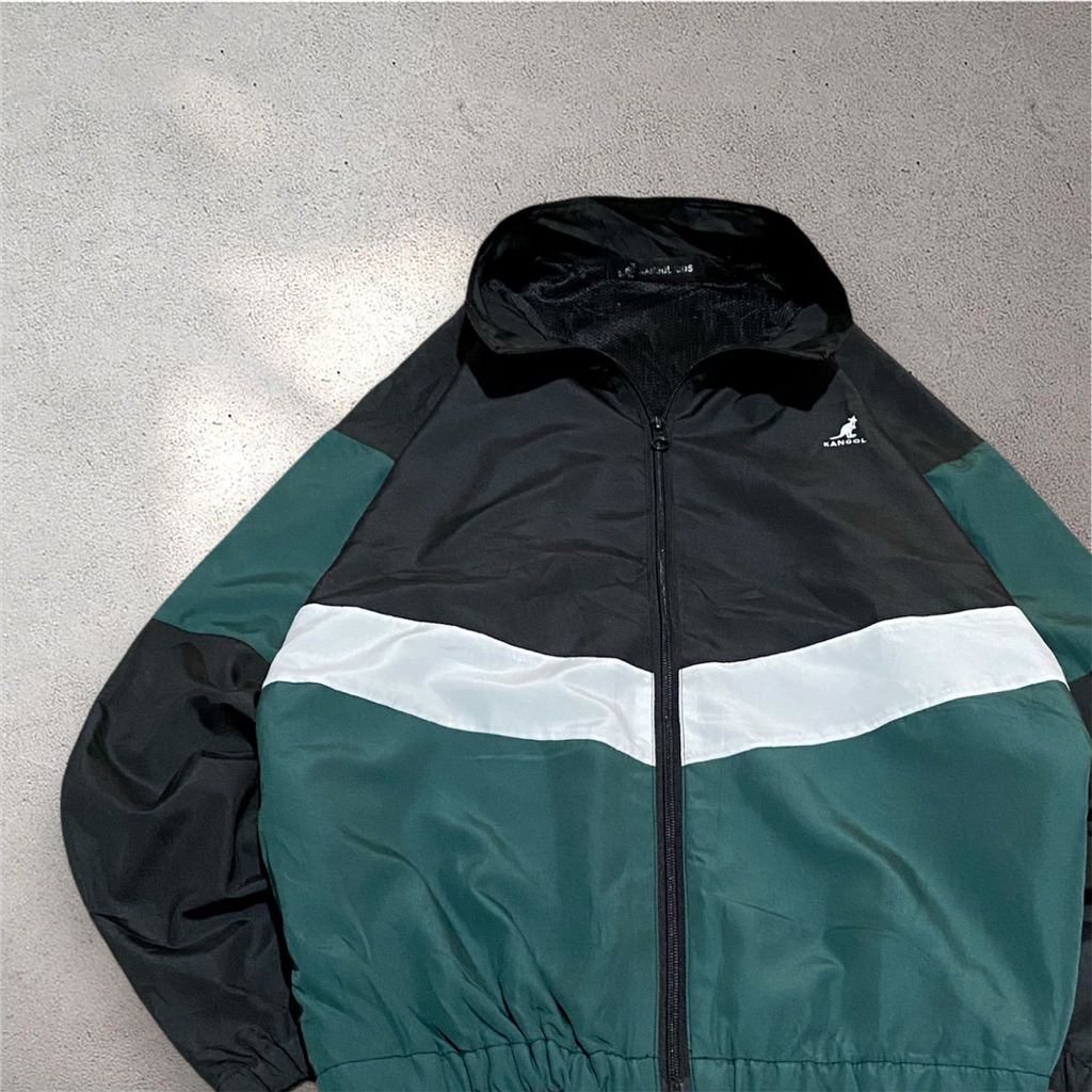 Jual Tracksuit Windbreakers Vintage Colorblock Three Tone Colour Brand ...