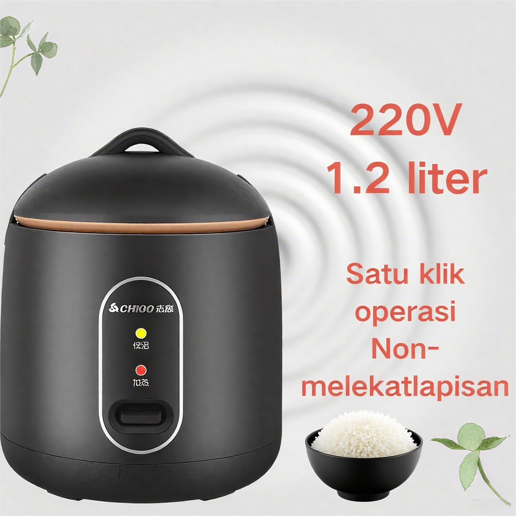 Jual CHIGO 1.2L Mini Rice Cooker Multifungsi, daya rendah, cocok untuk ...