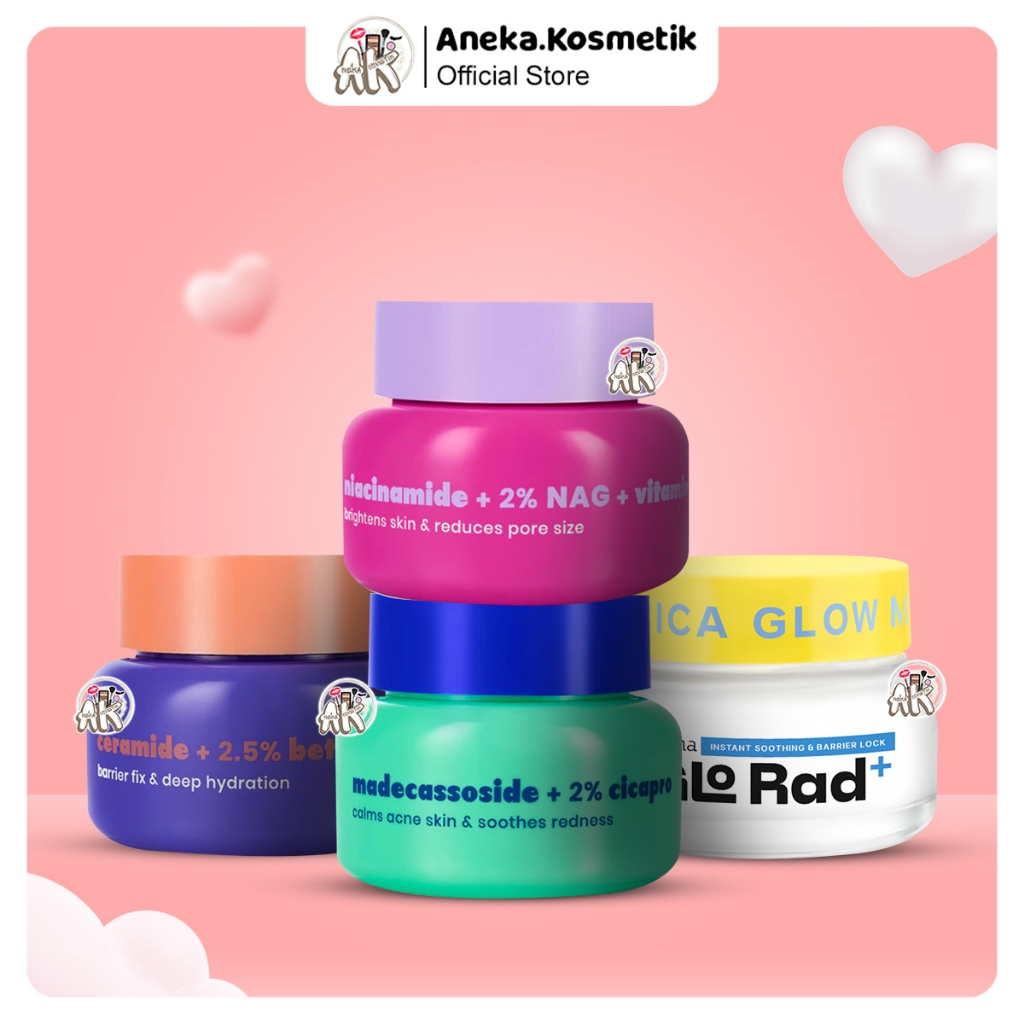 Jual EMINA WATER GEL MOISTURIZER 30GR SERIES ( GLO RAD / BARRIER ...