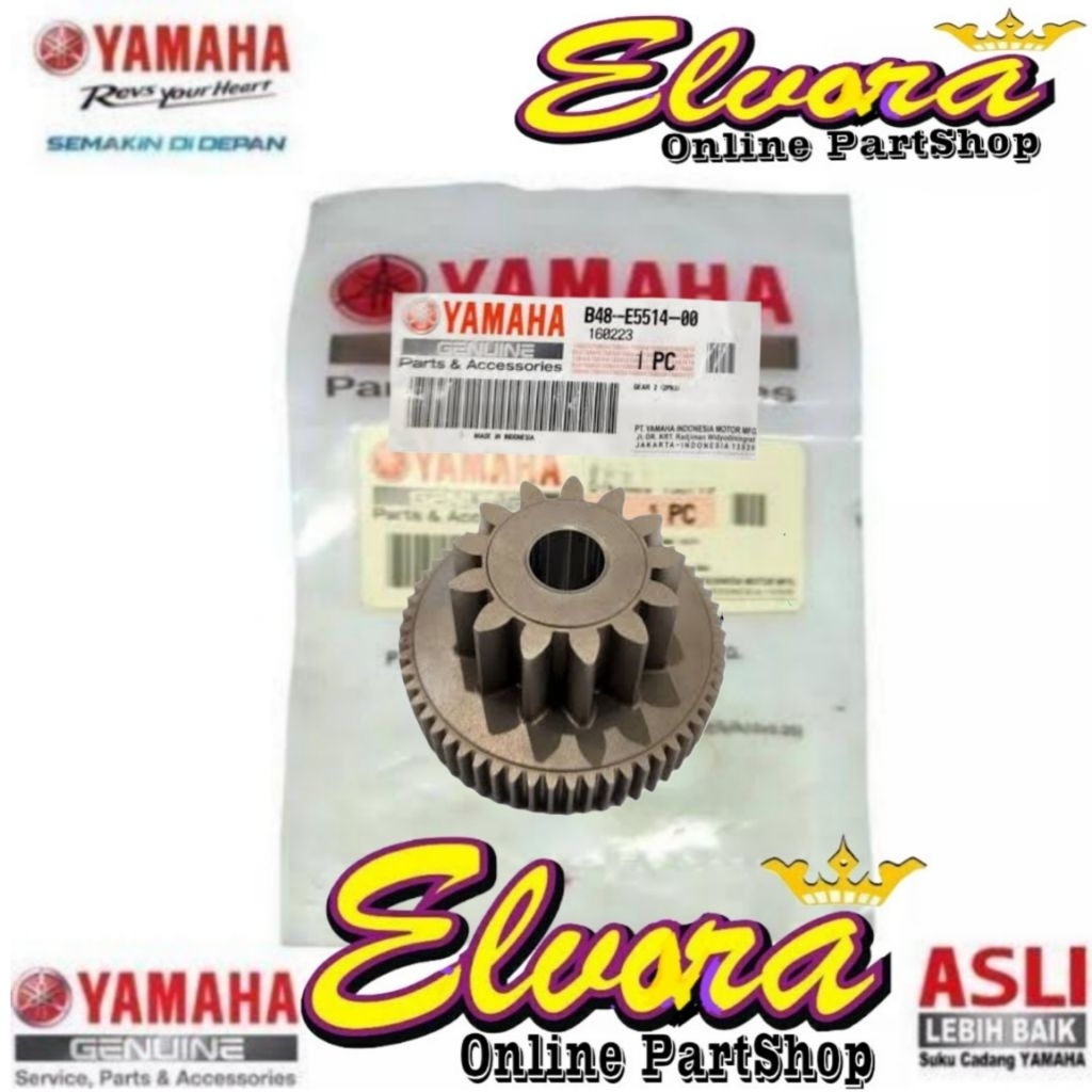 Jual Gear Gir gigi double stater Atas Kecil Wr 155 Vixion R R15 V3 Xsr 155 B48-E5514-00 | Shopee ...