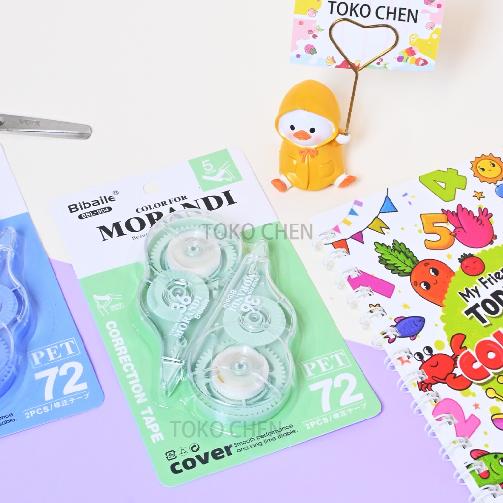 Jual Bibaile 2 Pcs - Correction Tape 6 meter Tipex Kertas/Tipex Roll ...