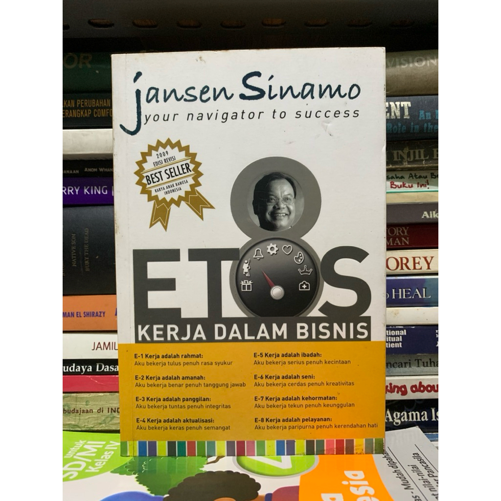 Jual Etos kerja dalam bisnis by Jansen sinamo ASLI ORIGINAL | Shopee ...