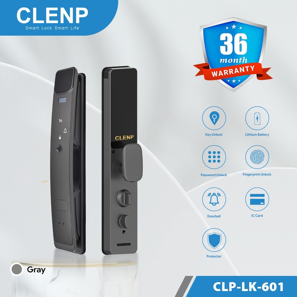 Jual SMARTLOCK CLENP CLP LK 601 BASIC MODEL / SMART LOCK DOOR ...