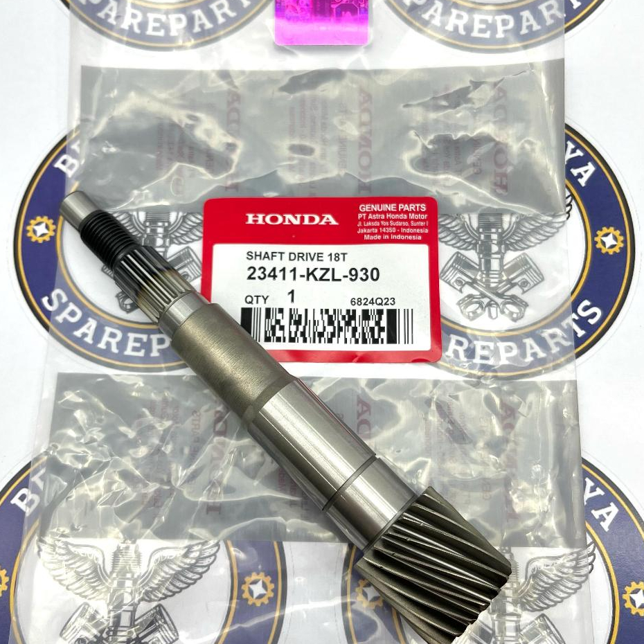 Jual 23411-KZL-930 As Gear Pully Shaft Drive Honda Beat FI POP, Vario ...