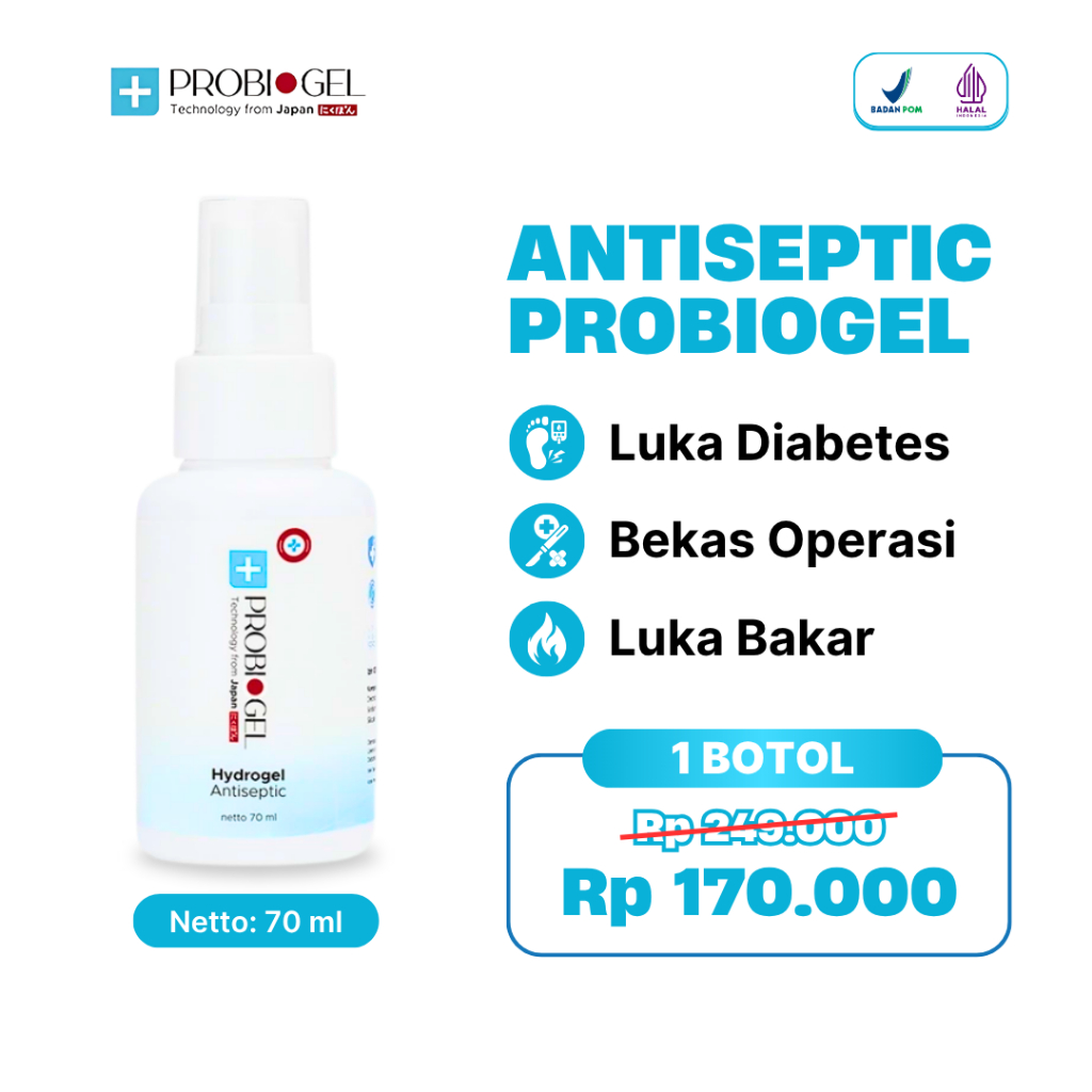 Jual Probiogel Obat Menyembuhkan Luka Sayat Luka Bakar Luka Operasi ...