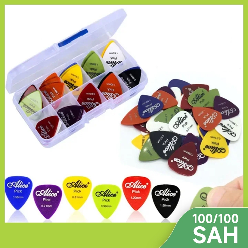 Jual PLAYOU 24 / 50 pcs Pick Gitar Listrik dengan Aksesoris Gitar ...