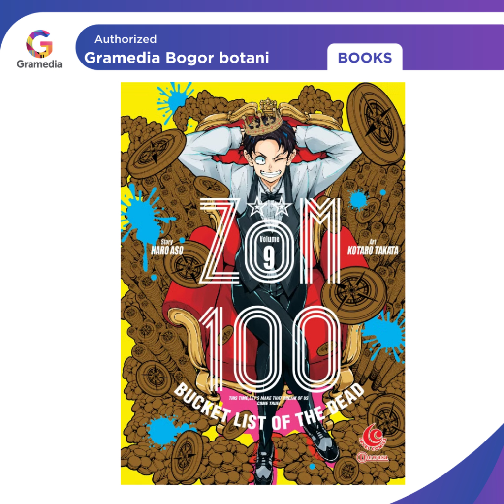 Jual Gramedia Bogor - Level Comic: Zom 100 Bucket List Of The Dead 09 ...