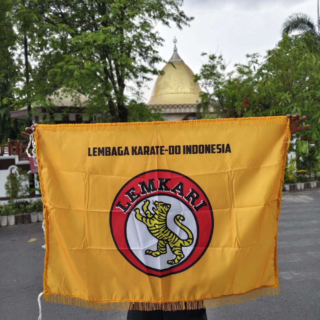 Jual Bendera LEMKARI Bendera Karate Bendera Lemkari Rumbai Lembaga ...