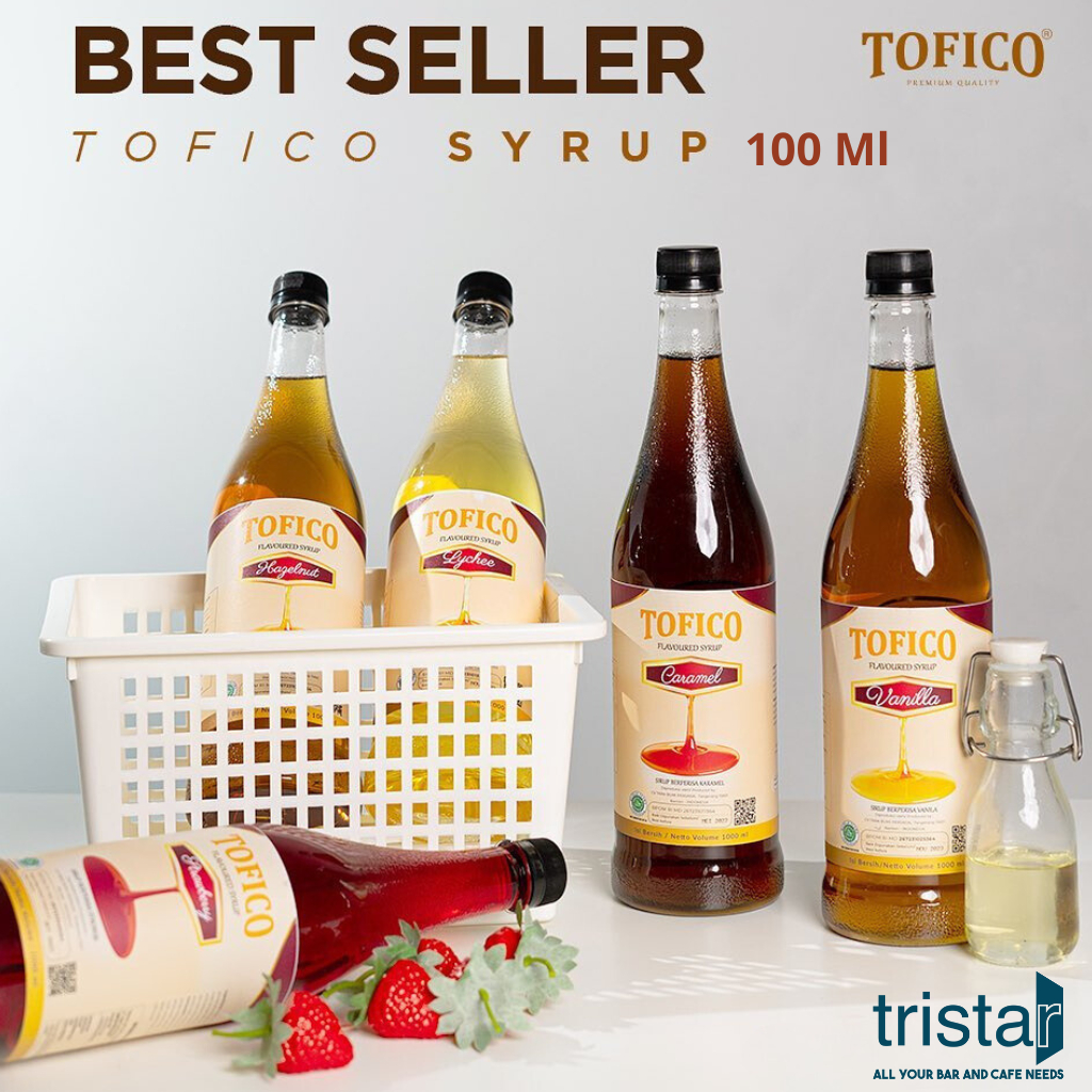 Jual Tofico Syrup - Sirup Tofico Kemasan minuman cafe Repack 100 ml ...
