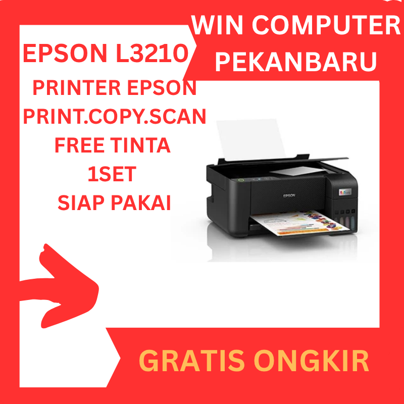Jual Printer Epson L3210 All-In-One In Tank Printer Uda include Tinta Ori Epson [ Pengganti ...