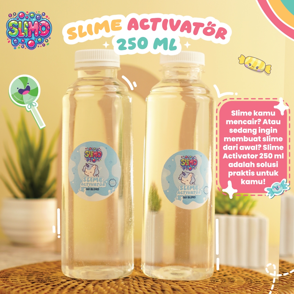 Jual SLIMO Slime Activator Super Strong Mainan Anak Cairan Pengental ...