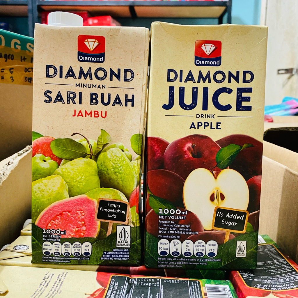 Jual Diamond Juice 1000ml - Exp Feb 2026 - No Added Sugar | Shopee ...
