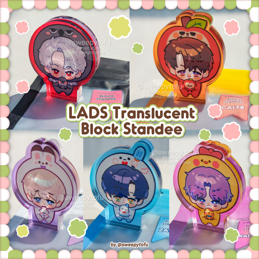 Jual Love and Deepspace Acrylic Block Standee Translucent LADS Sylus ...