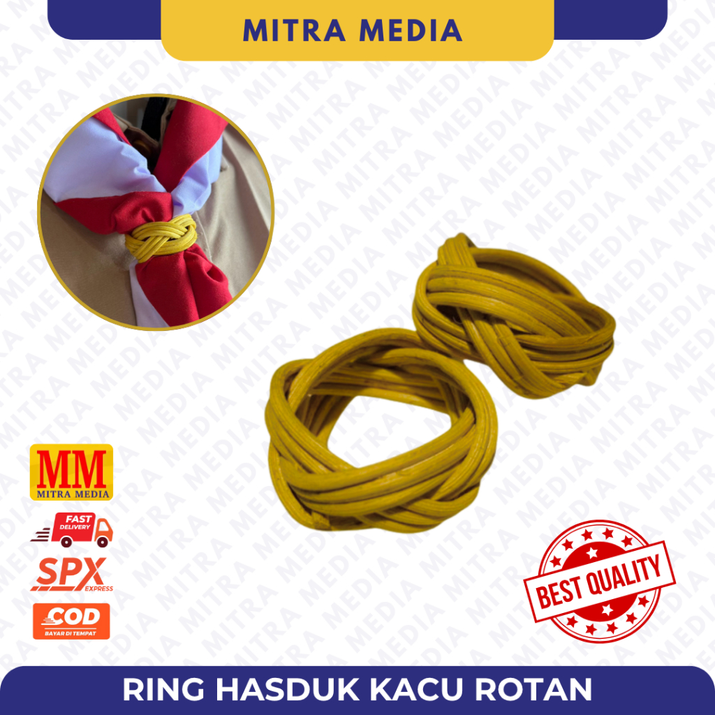 Jual (PCS) RING KACU ROTAN RING HASDUK PRAMUKA PERLENGAKAPAN PERAMUKA ...