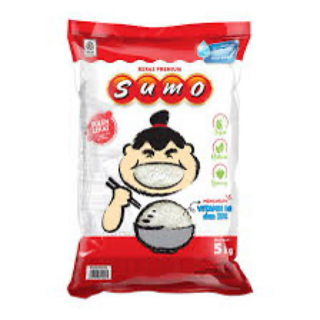 Jual beras sumo merah 5kg premium sumo kuning 5kg beras SunMi premium ...