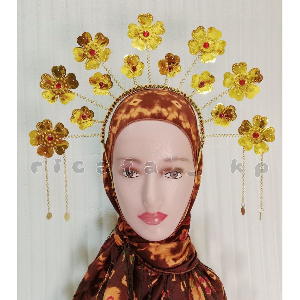 Jual BANDO MELAYU - bando kreasi adat melayu - bando melayu LOVE ...