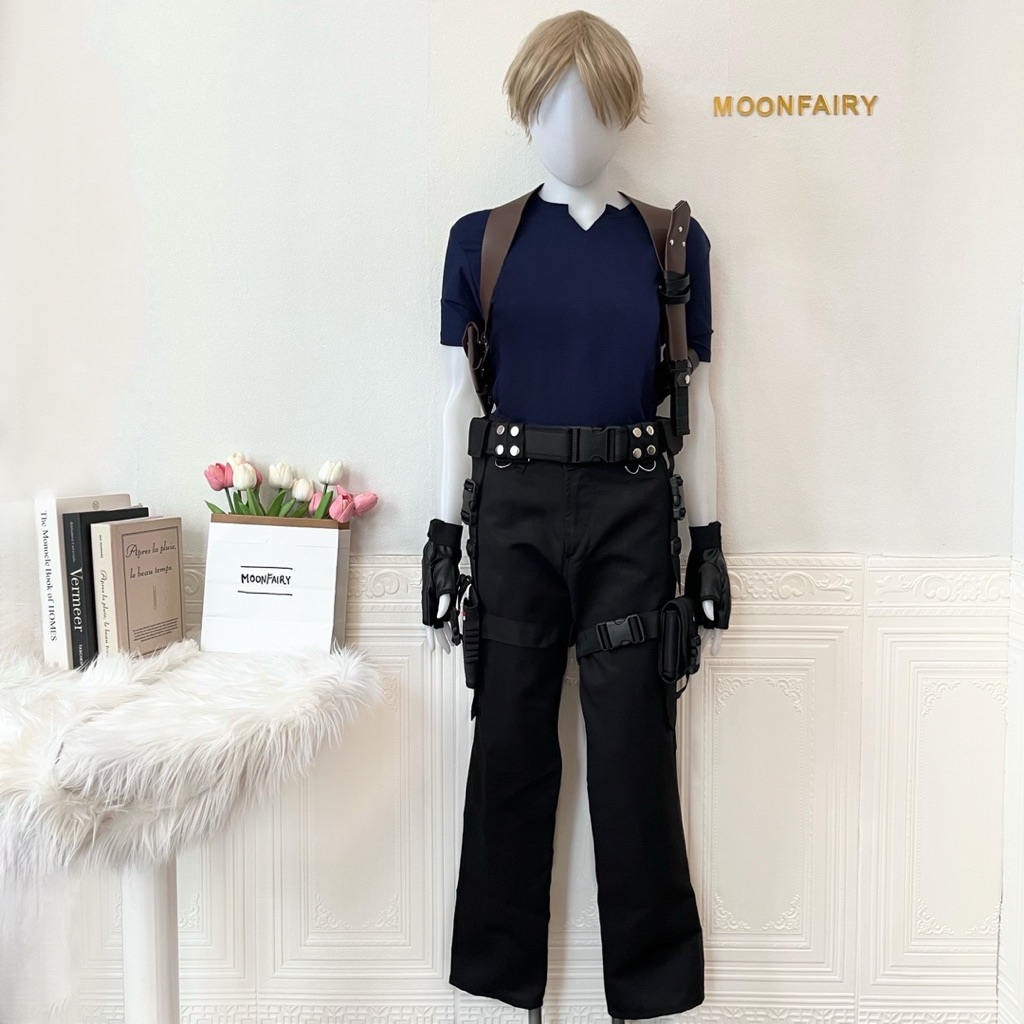 Jual Moonfairy - Ready Stock Leon S Kennedy Costume Cosplay Resident ...