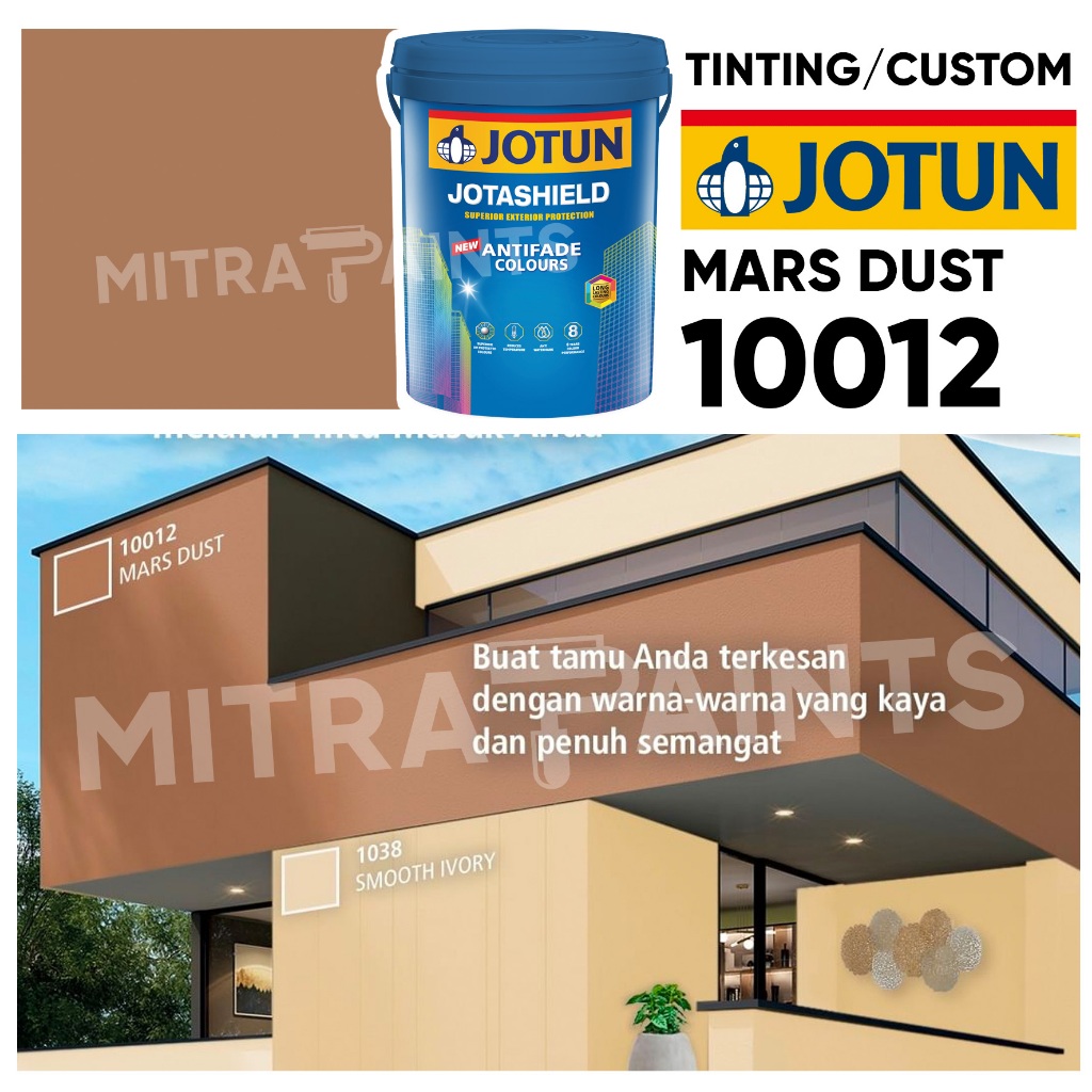 Jual JOTUN EXTERIOR JOTASHIELD ANTIFADE 20 LITER WARNA MARS DUST 10012 ...