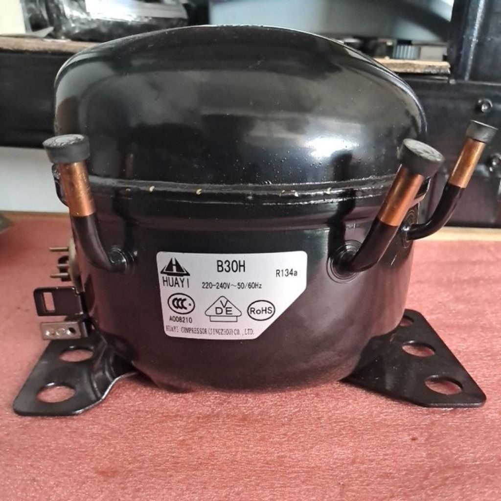 Jual Compressor HUAYI kompresor kulkas 1 pintu R134A Original | Shopee ...