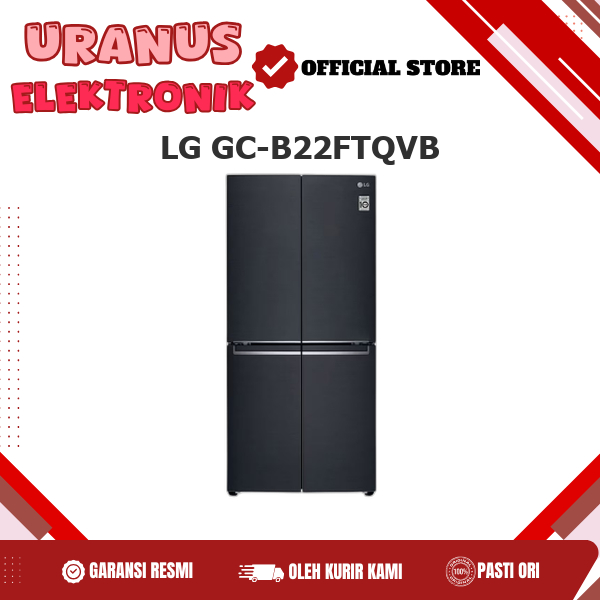 Jual LG GC-B22FTQVB KULKAS 4 PINTU SIDE BY SIDE SMART INTERVER 464L GCB22FTQVB B22FT | Shopee ...