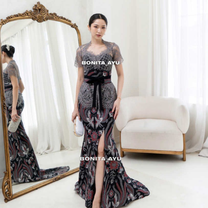 Jual SET KEBAYA AMORA ETNIK MODERN | Kebaya Wisuda Signature Kebaya ...