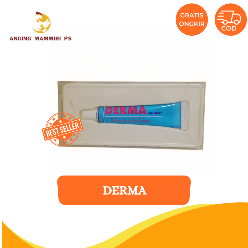 Jual DERMA - SALEP BUBUL IMPORT THAILAND AMPUH OBATI BUBUL PADA AYAM ...