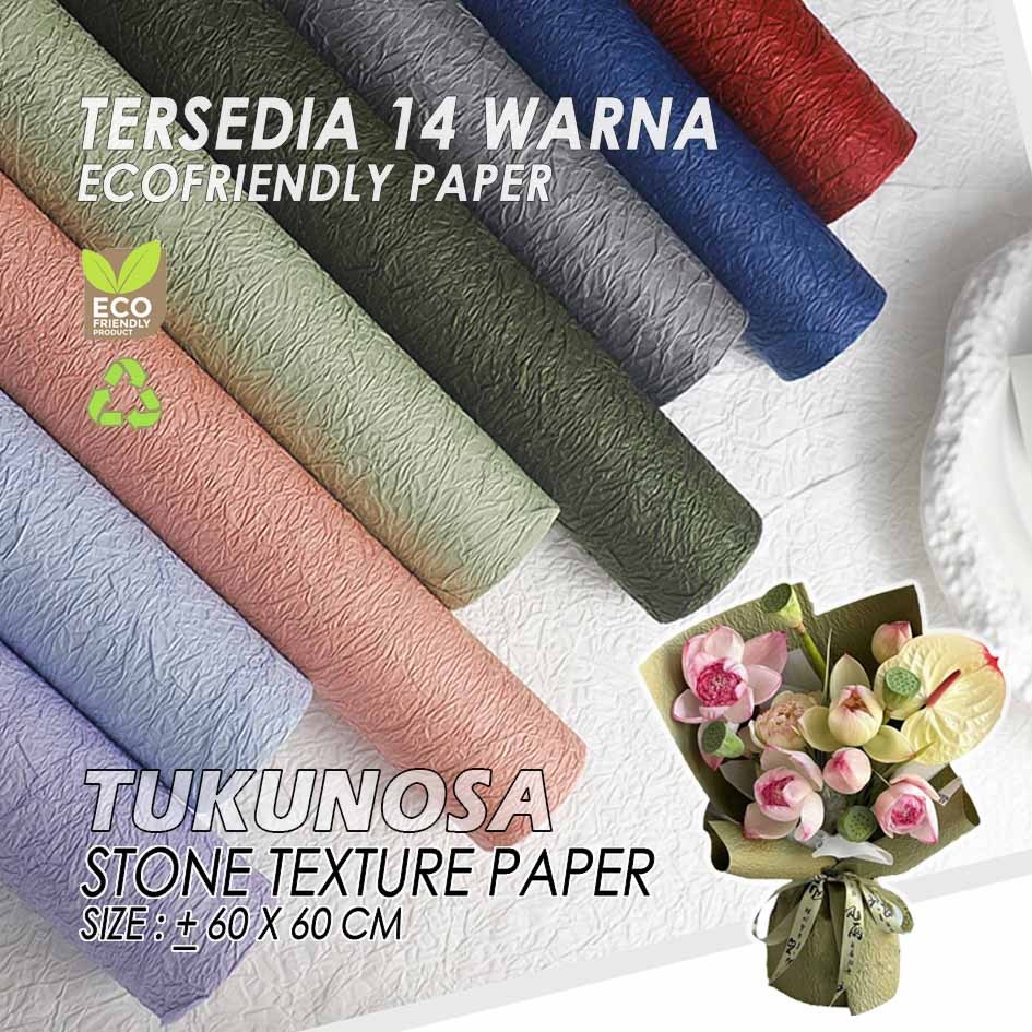 Jual STONE TEXTURE PAPER - Flower Wrapping Paper kertas buket tekstur ...
